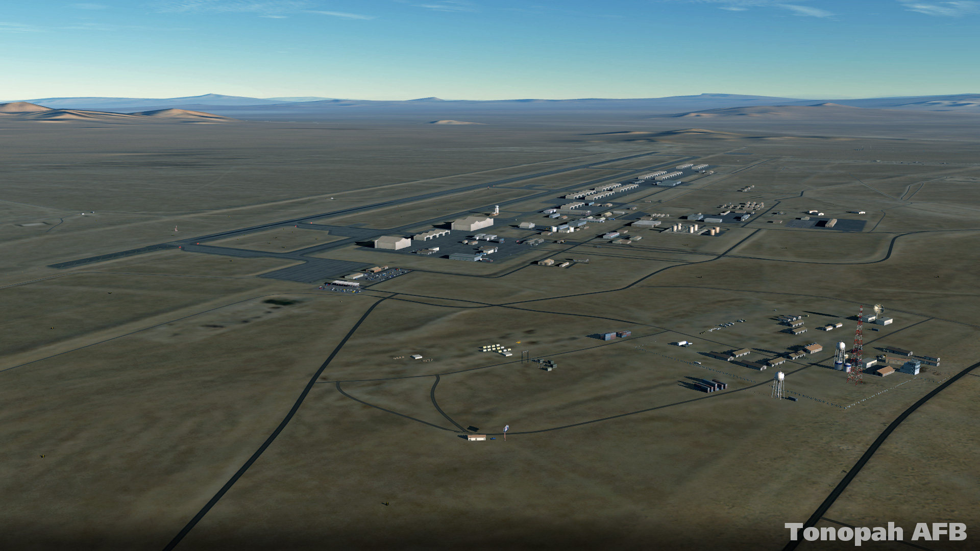 DCS: NEVADA Test and Training Range Map on Steam