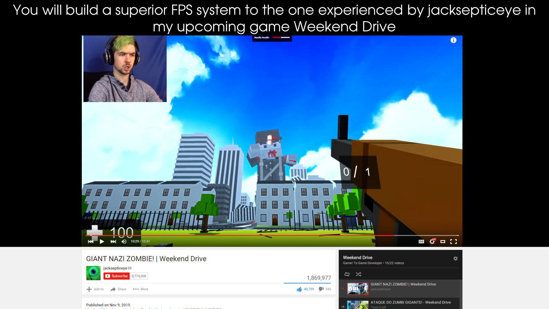 Gamer To Game Developer Series 3: How To Make A First Person Shooter ...