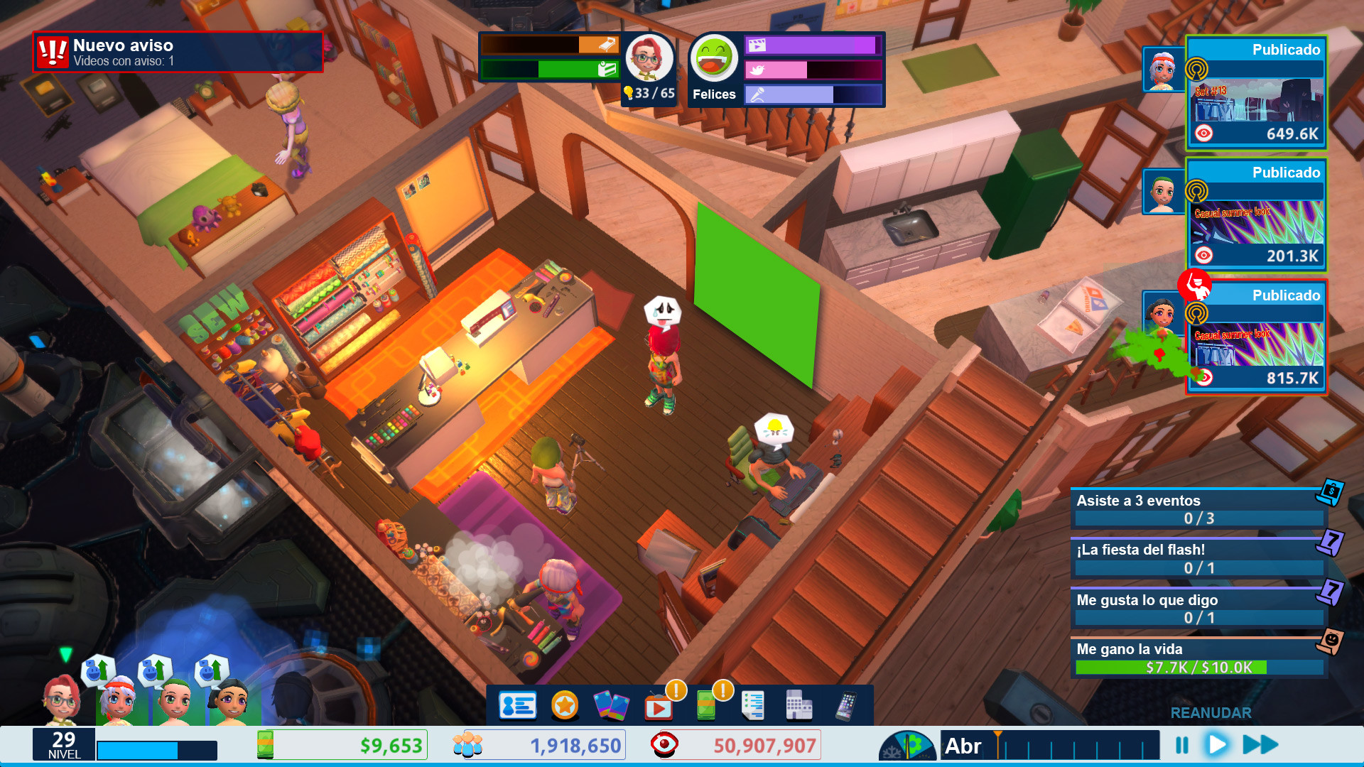 Youtubers Life en Steam