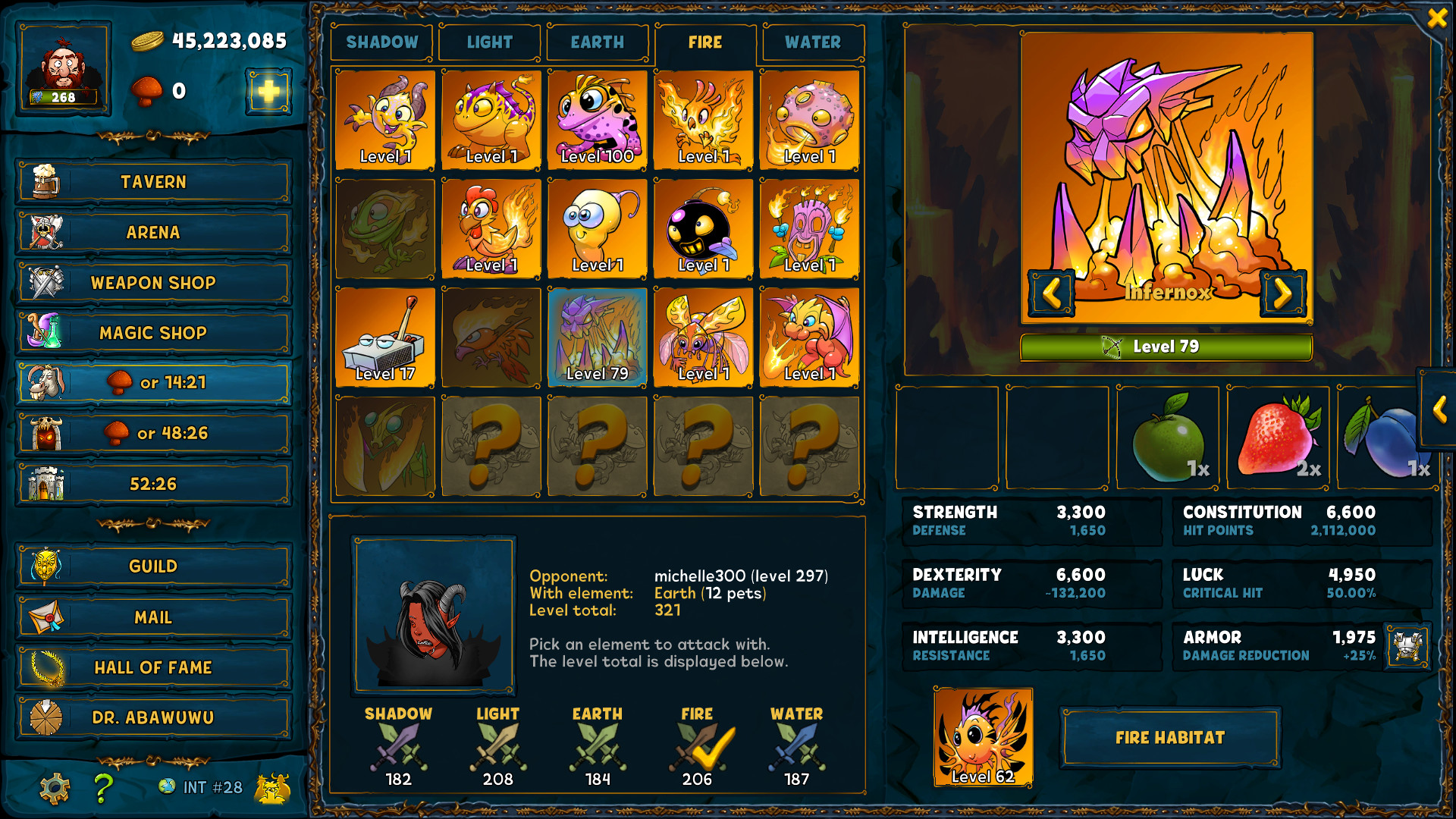 Shakes and Fidget on Steam