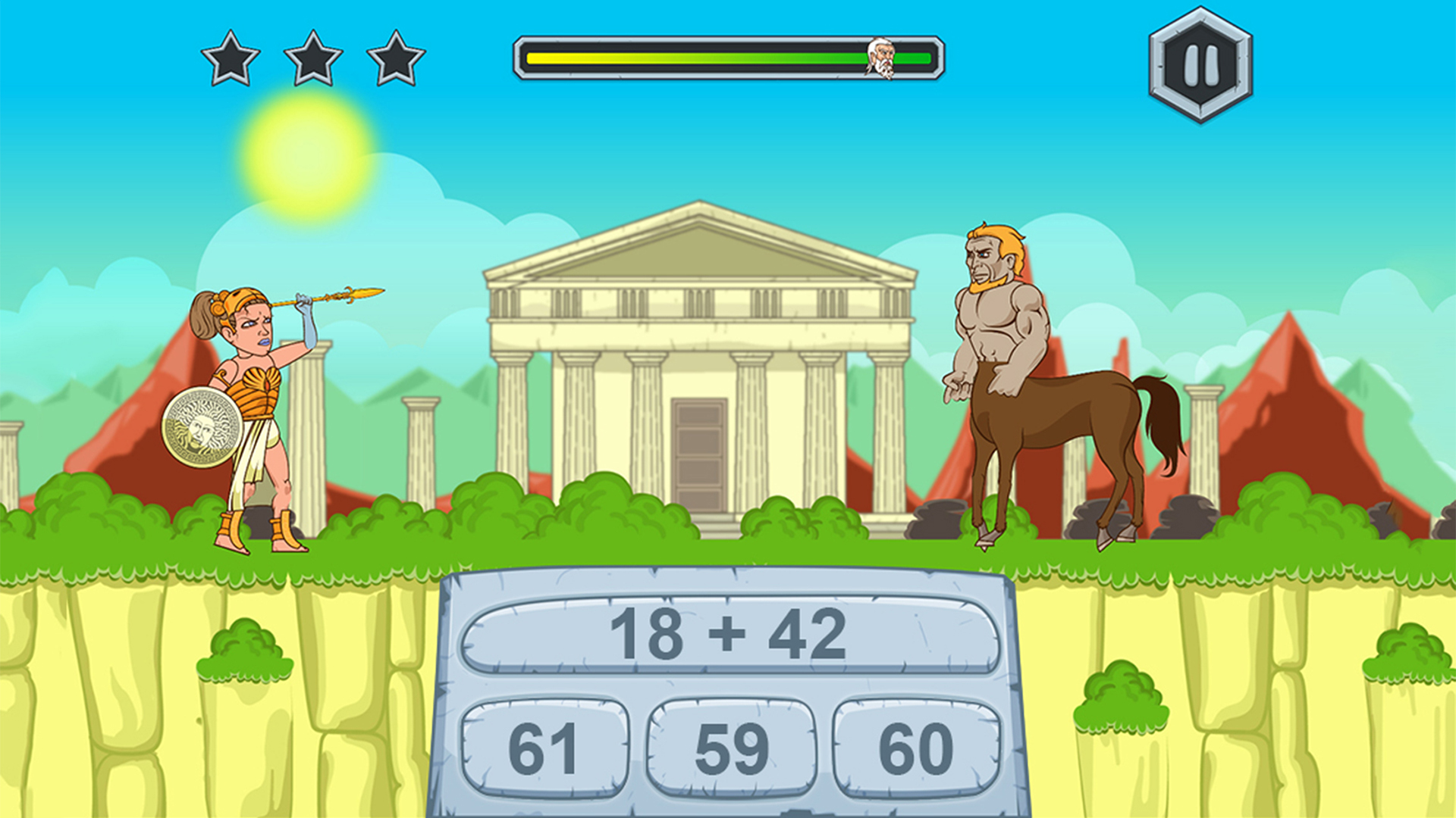 Zeus vs Monsters - Math Game for kids on Steam