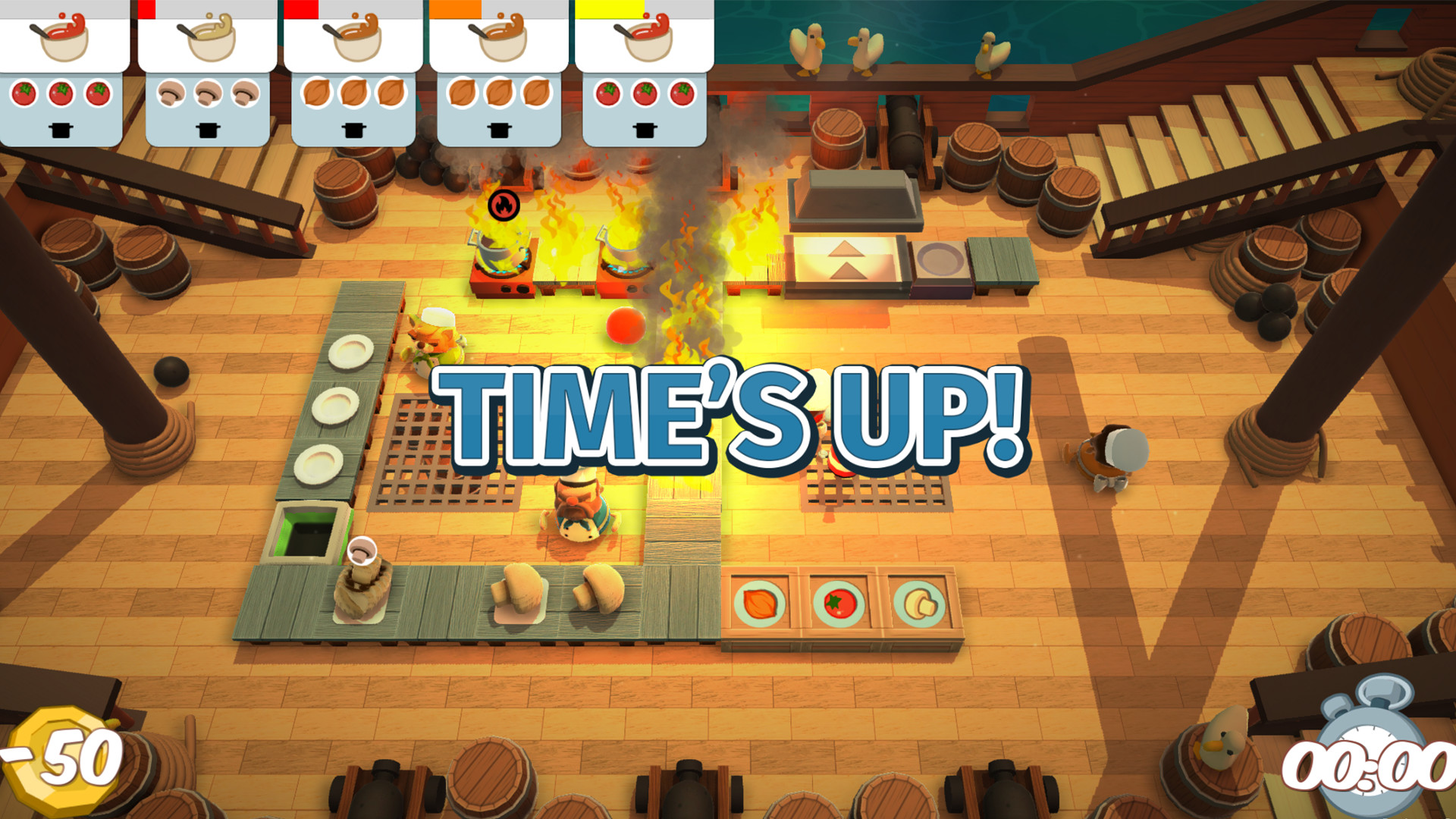Steam：Overcooked