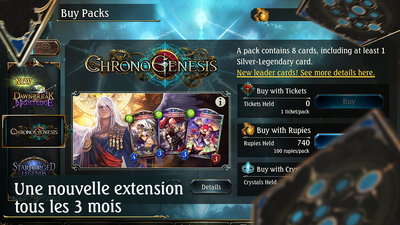 Shadowverse CCG sur Steam