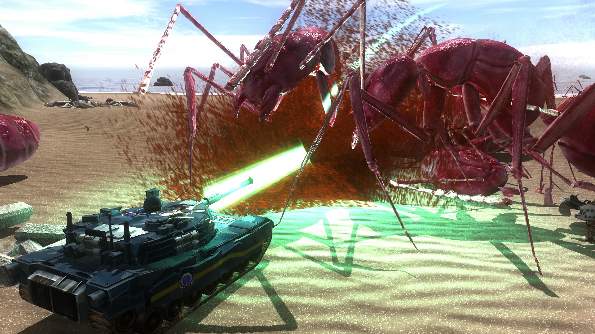 Gigantus Tank, EDF IFPS Markings on Steam