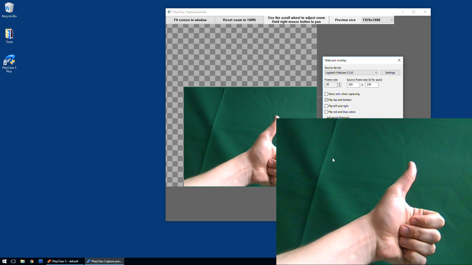 PlayClaw 5 - Chroma Key for overlays di Steam