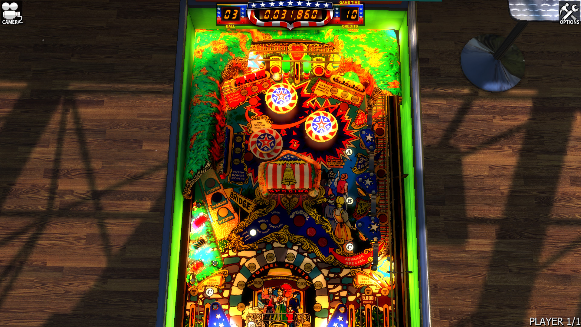 Zaccaria Pinball - Locomotion Table on Steam