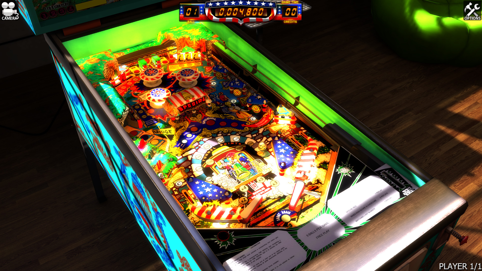 Zaccaria Pinball - Locomotion Table on Steam