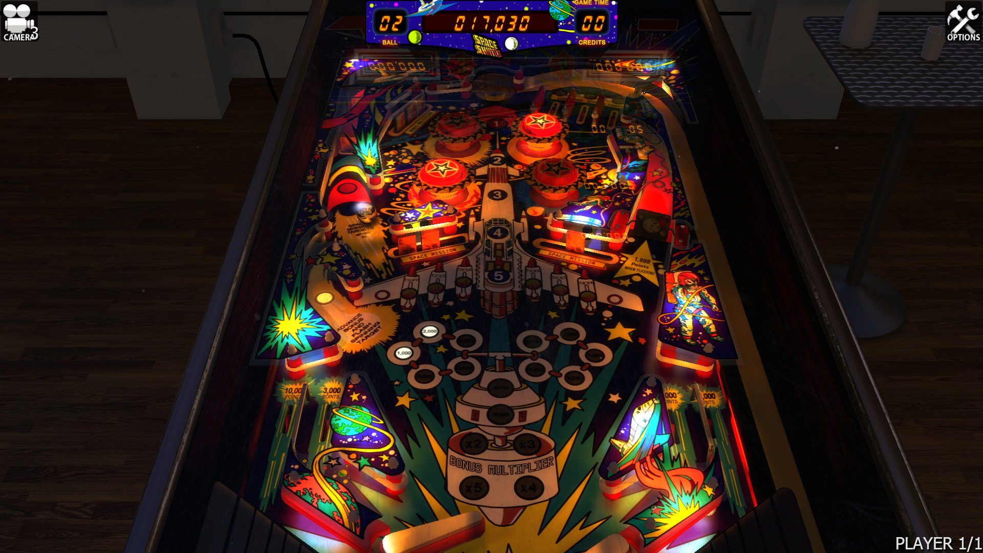Zaccaria Pinball - Space Shuttle Table on Steam