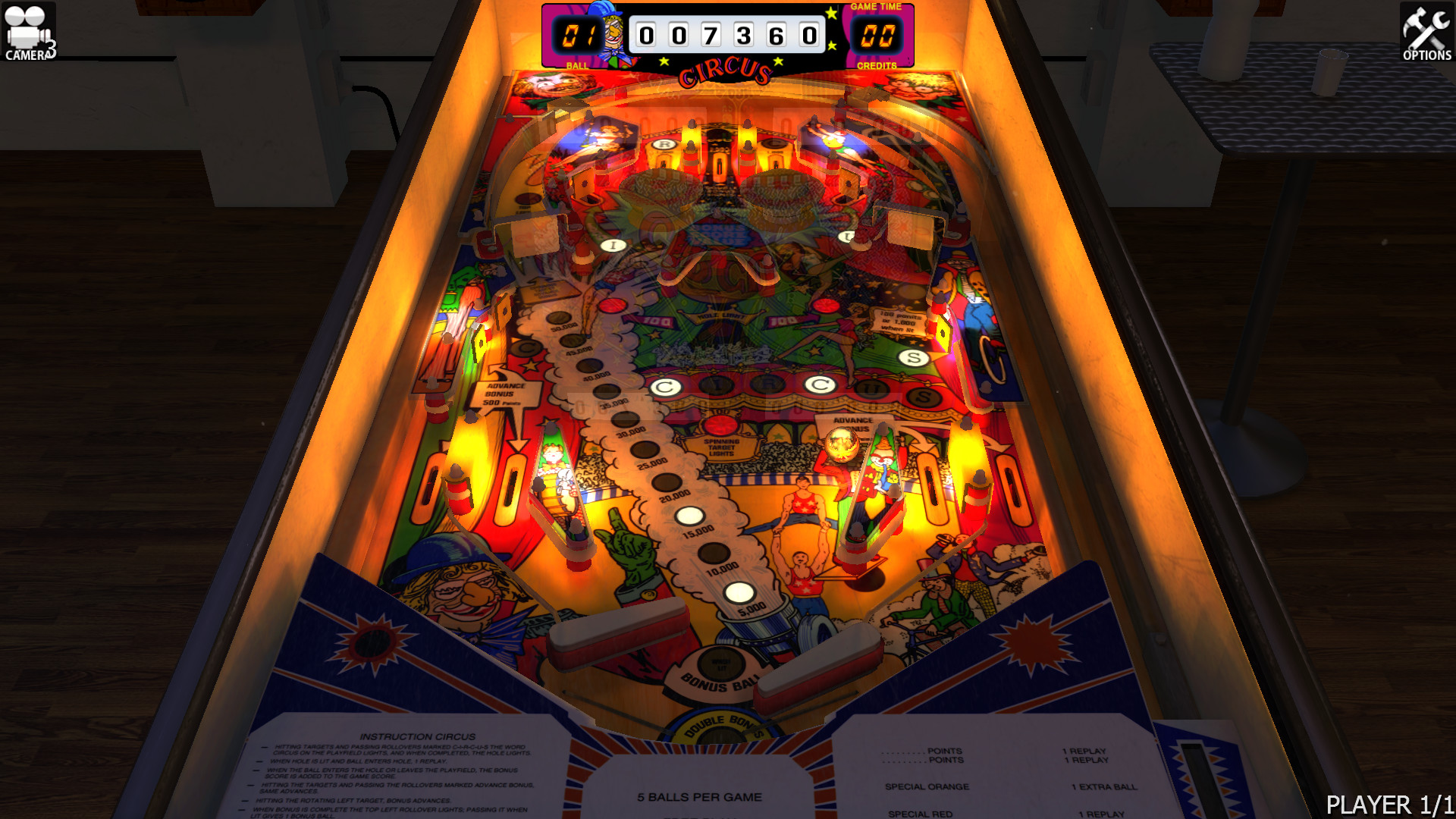 Zaccaria Pinball - Circus Table on Steam
