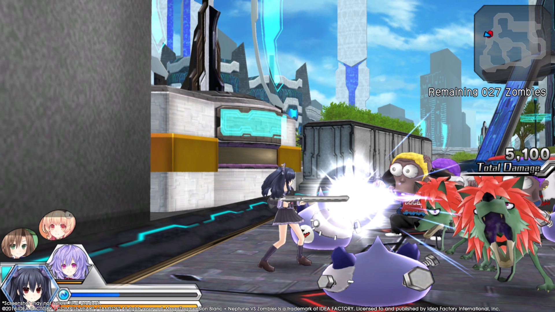 MegaTagmension Blanc + Neptune VS Zombies (Neptunia) on Steam