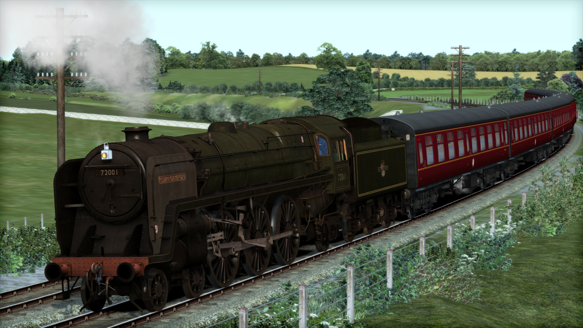 Steam의 Train Simulator: BR Standard Class 6 ‘Clan Class’ Steam Loco Add-On