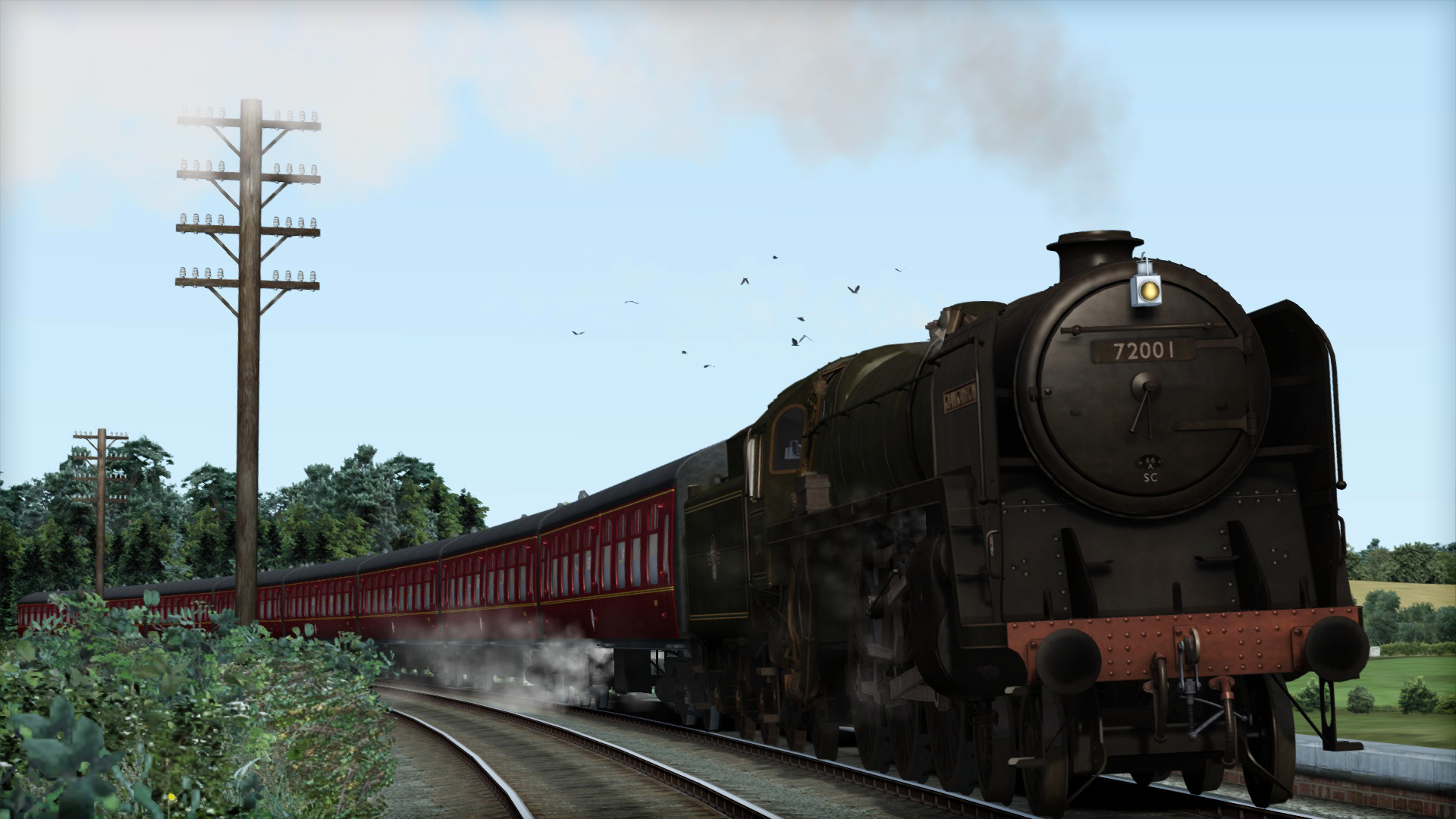 Steam의 Train Simulator: BR Standard Class 6 ‘Clan Class’ Steam Loco Add-On