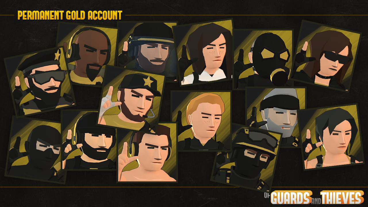 Of Guards And Thieves - Permanent Gold Account on Steam