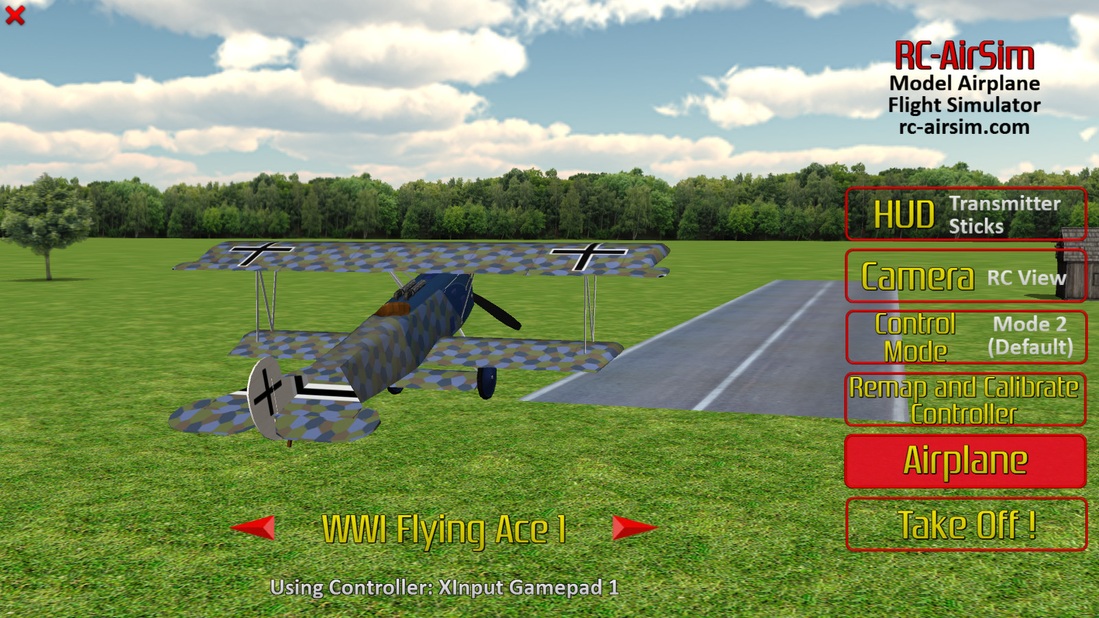 RC-AirSim - RC Model Airplane Flight Simulator on Steam