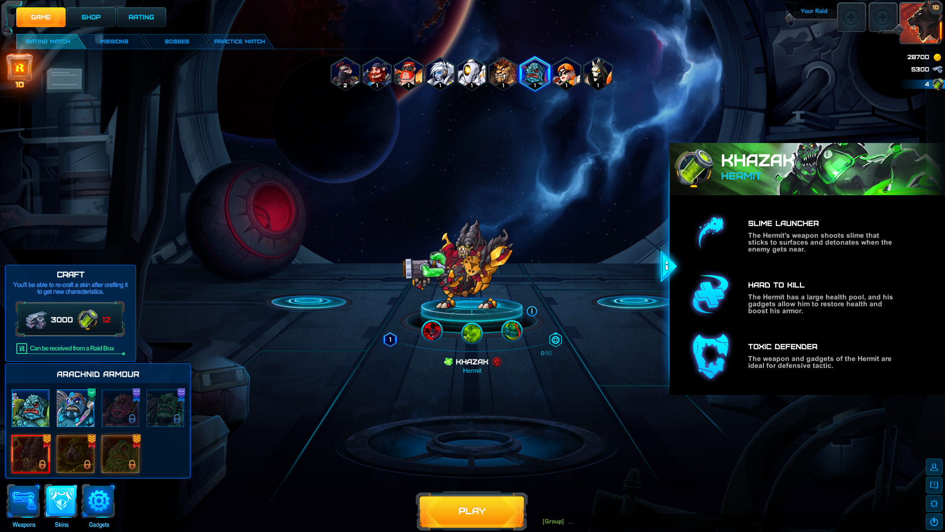 ONRAID (App 511800) · Steam Charts · SteamDB