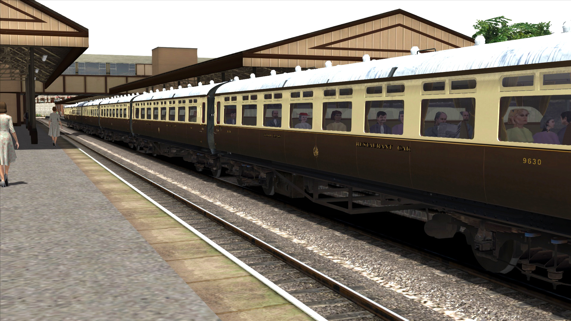 TS Marketplace: GWR High Waist Collett Coaches Pack 03 Add-On on Steam