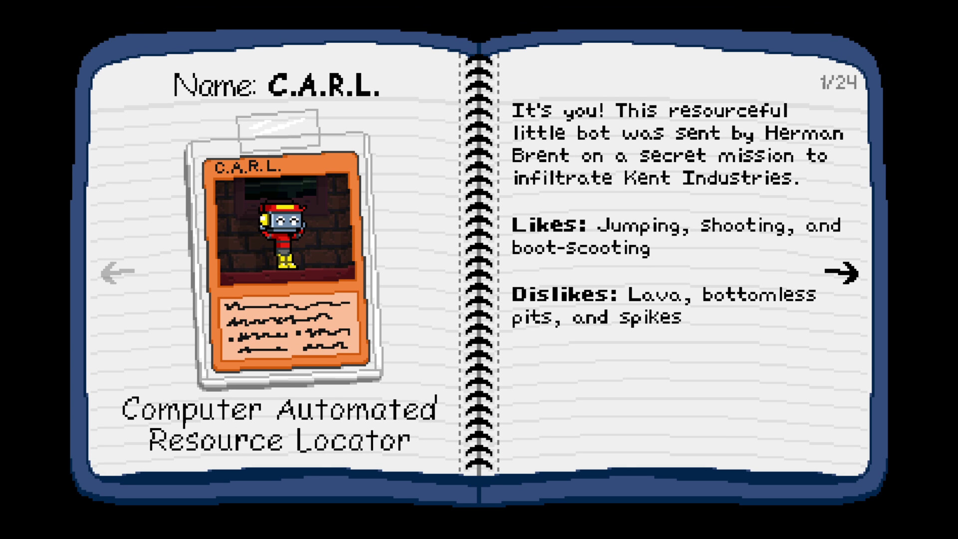 C.A.R.L. on Steam