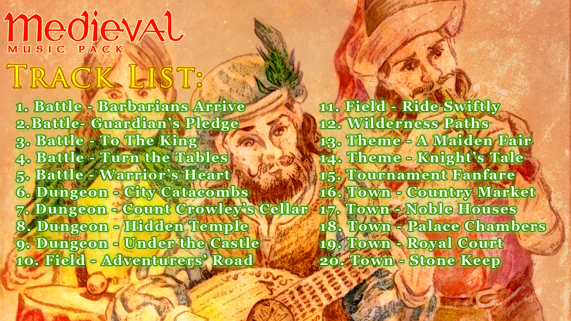 RPG Maker MV - Medieval Music Pack on Steam