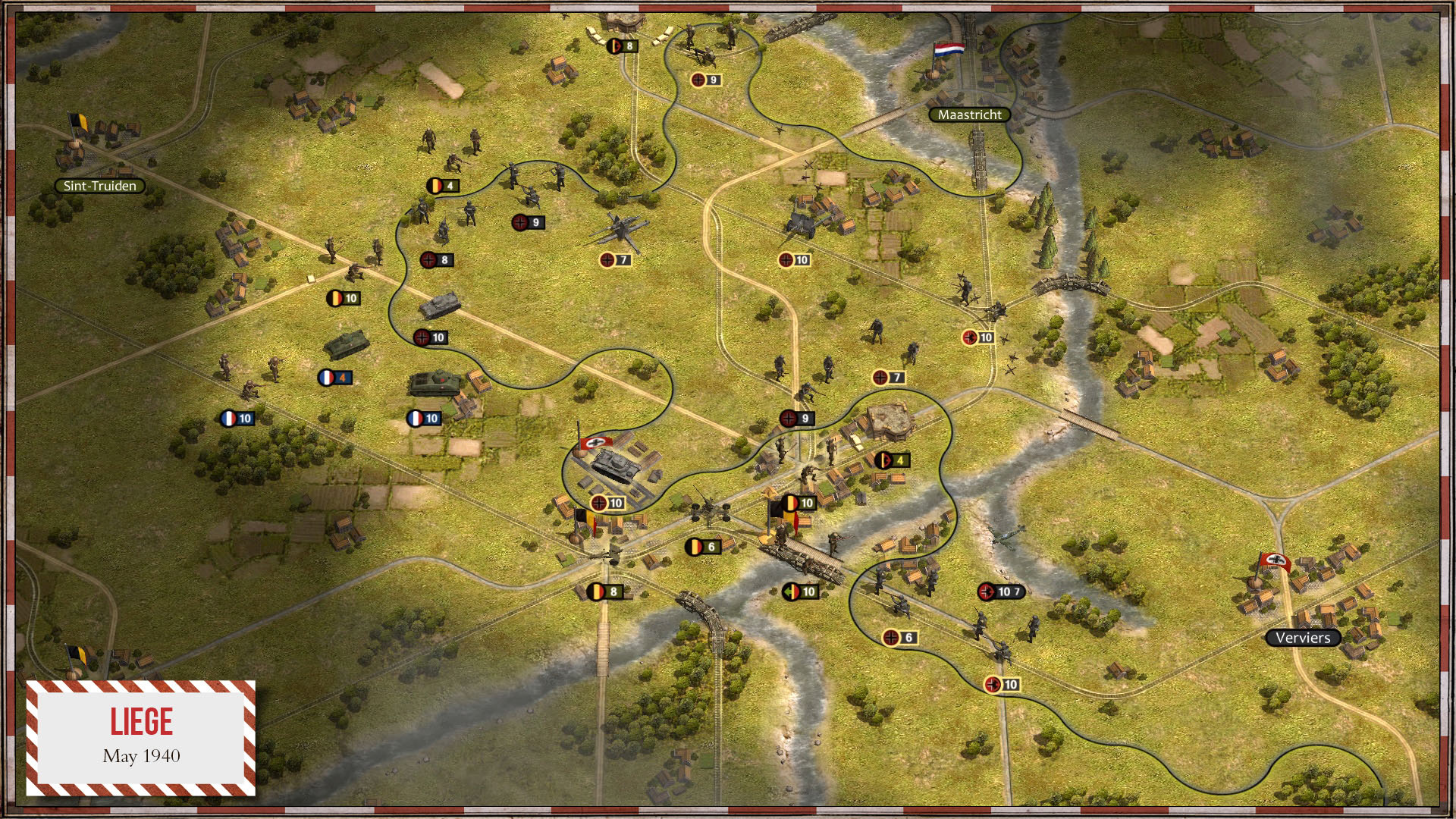 Blitzkrieg Battle Map