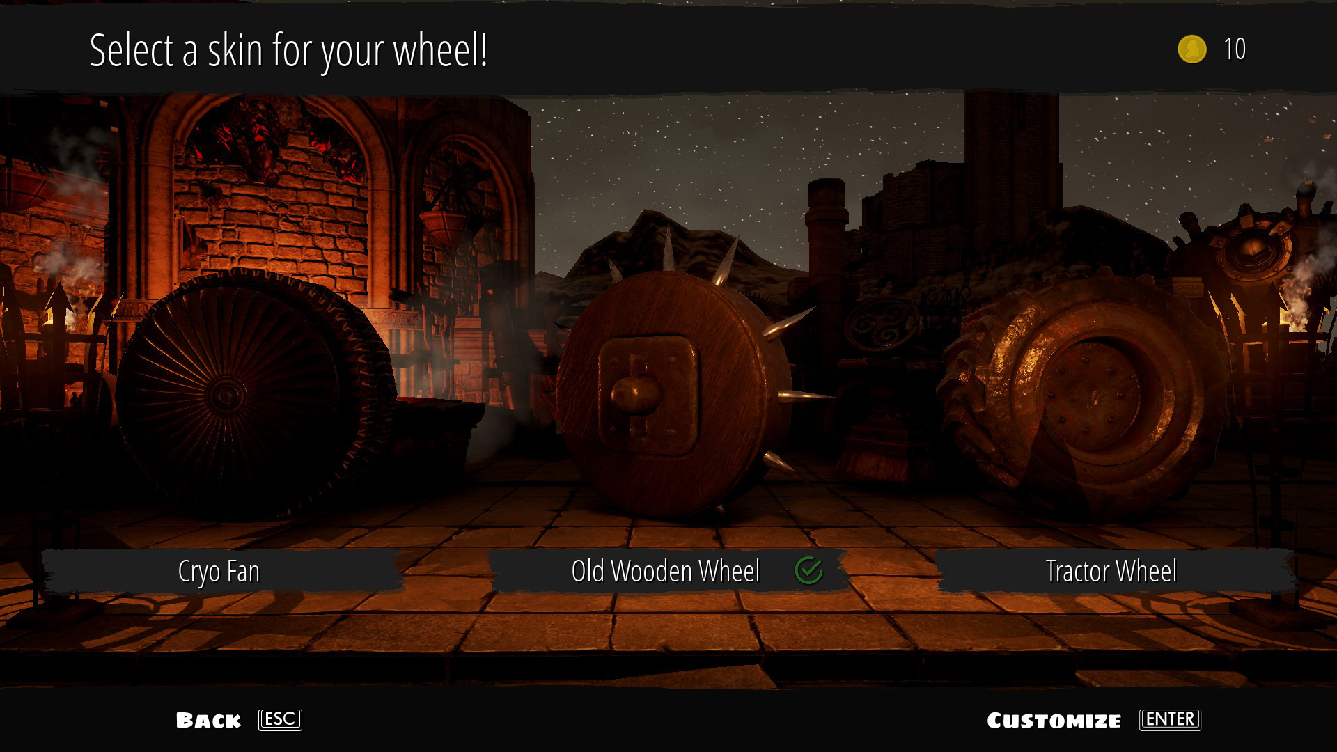 Breaking Wheel on Steam