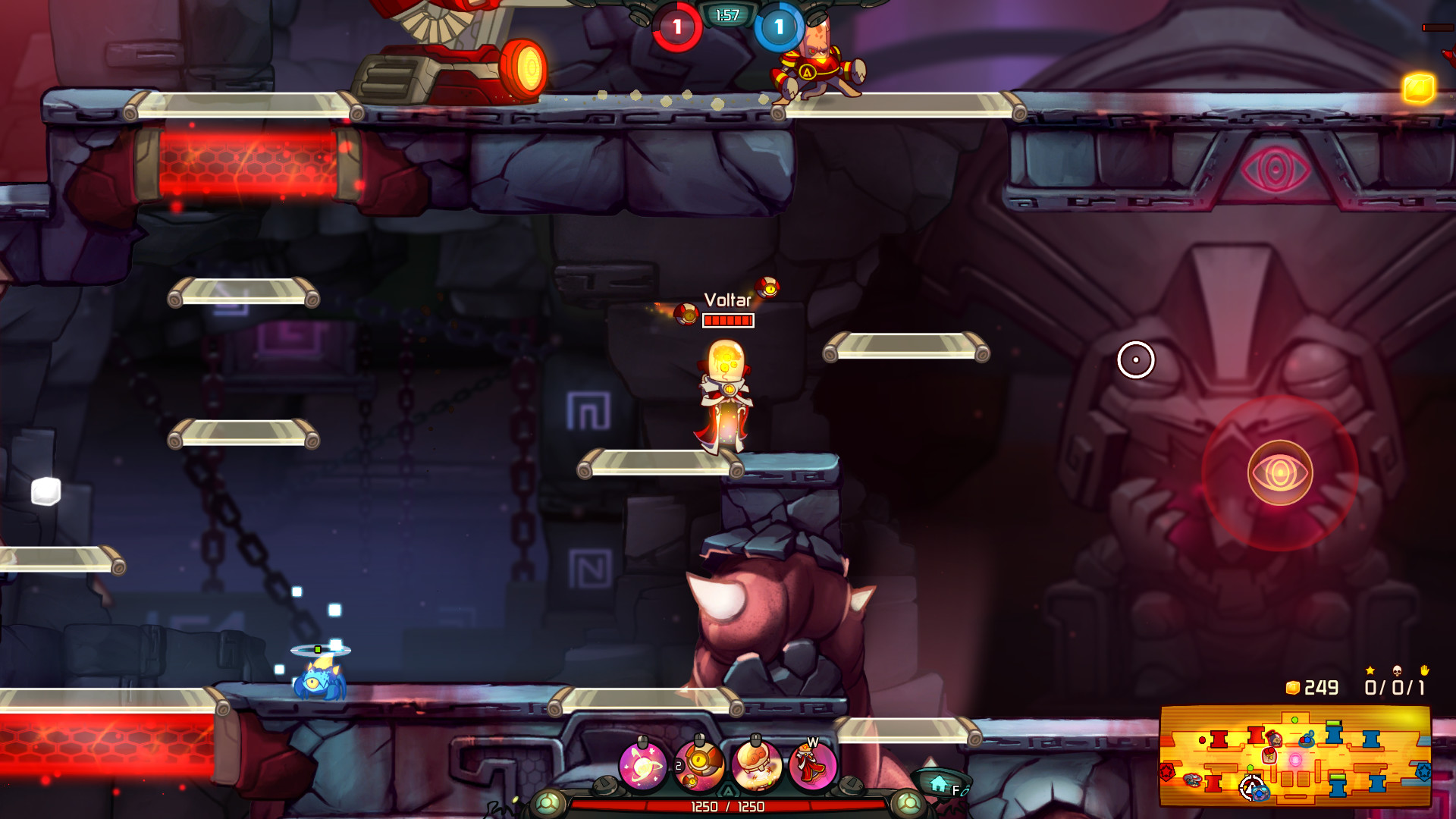Voltar the Omniscient - Awesomenauts Character on Steam
