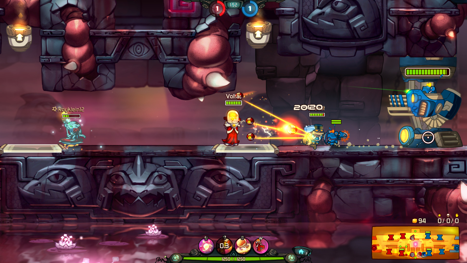Voltar the Omniscient - Awesomenauts Character on Steam
