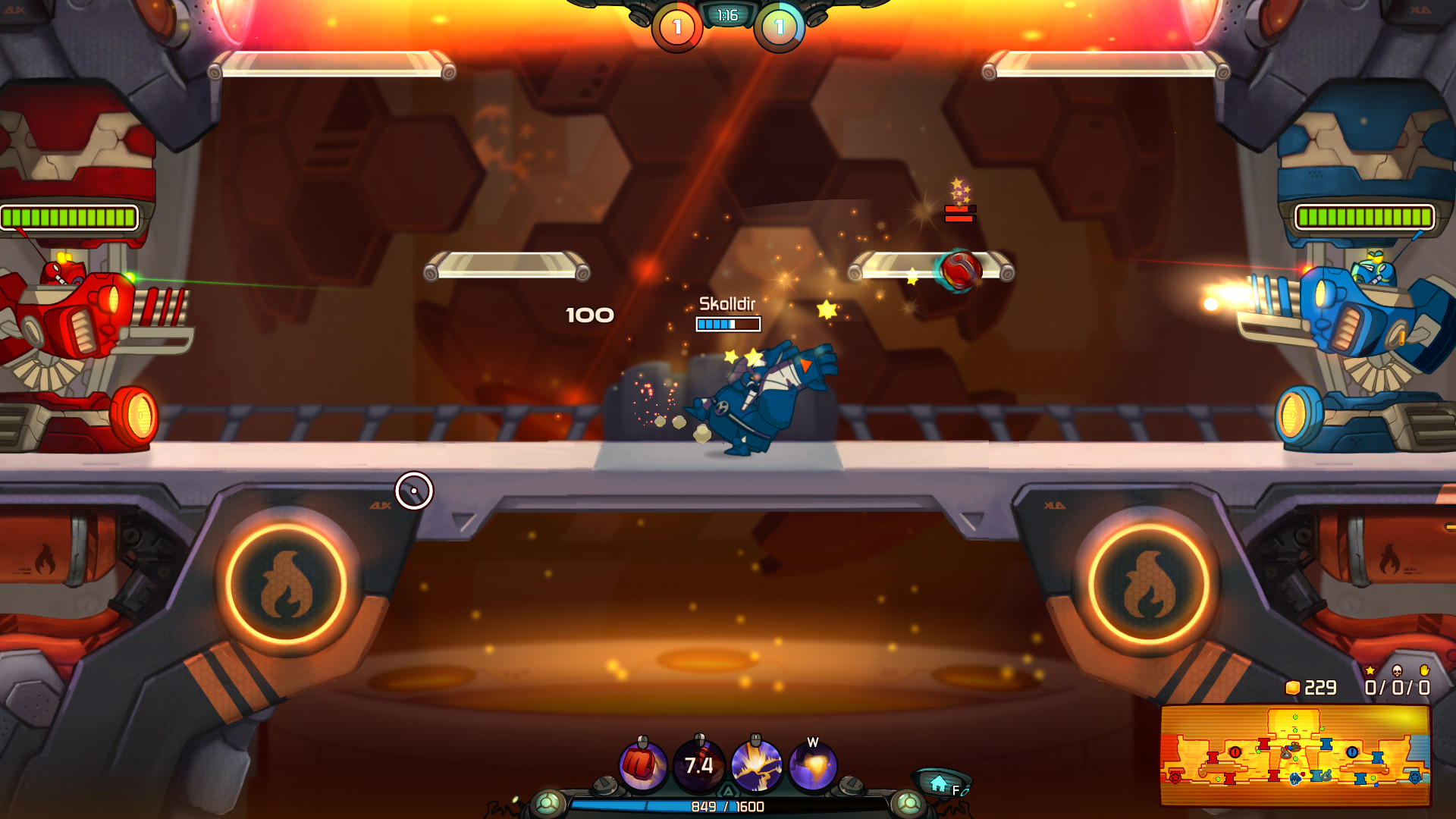 Awesomenauts Characters