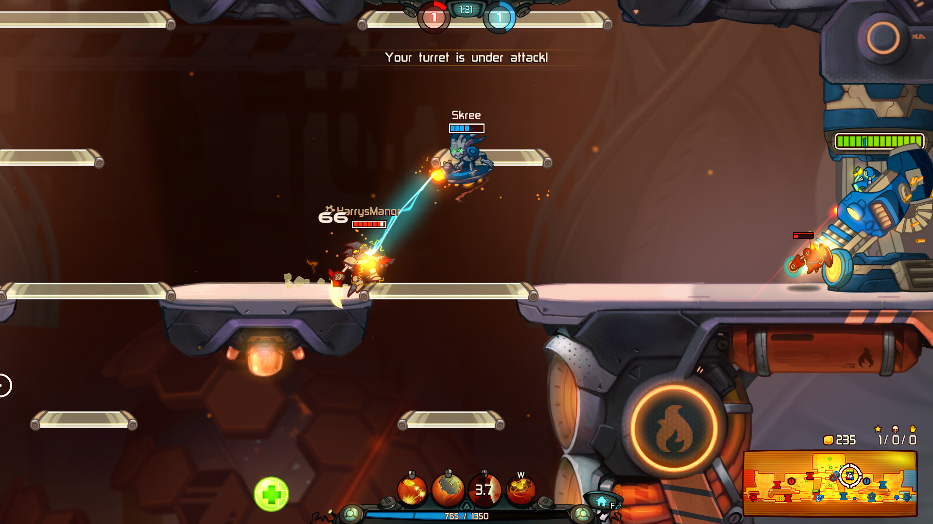Skree - Awesomenauts Character on Steam
