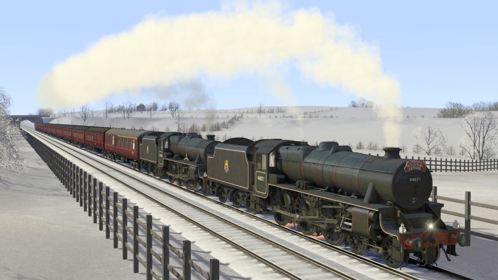 Train Simulator: LMS Stanier Class 5 'Black Five' Steam Loco Add-On on ...