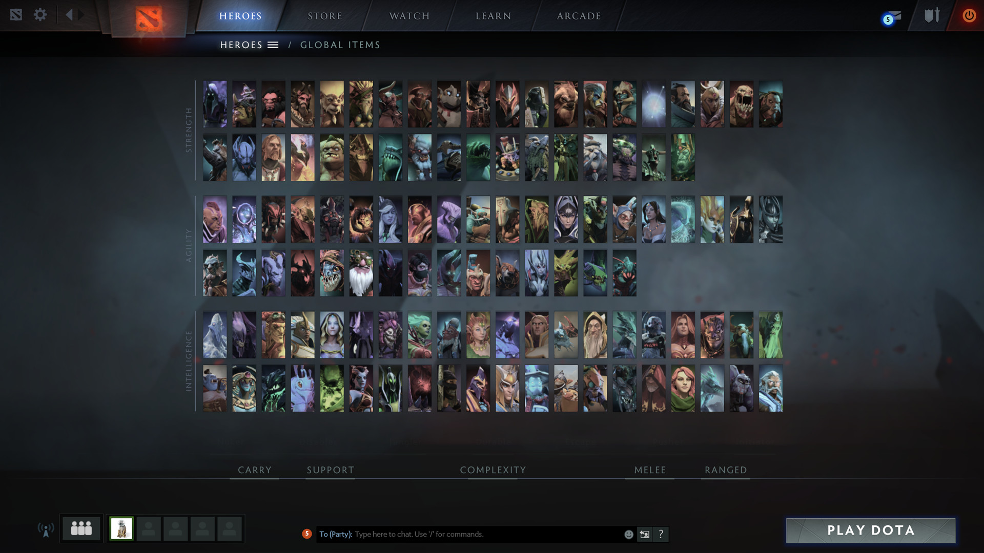 Dota 2 บน Steam