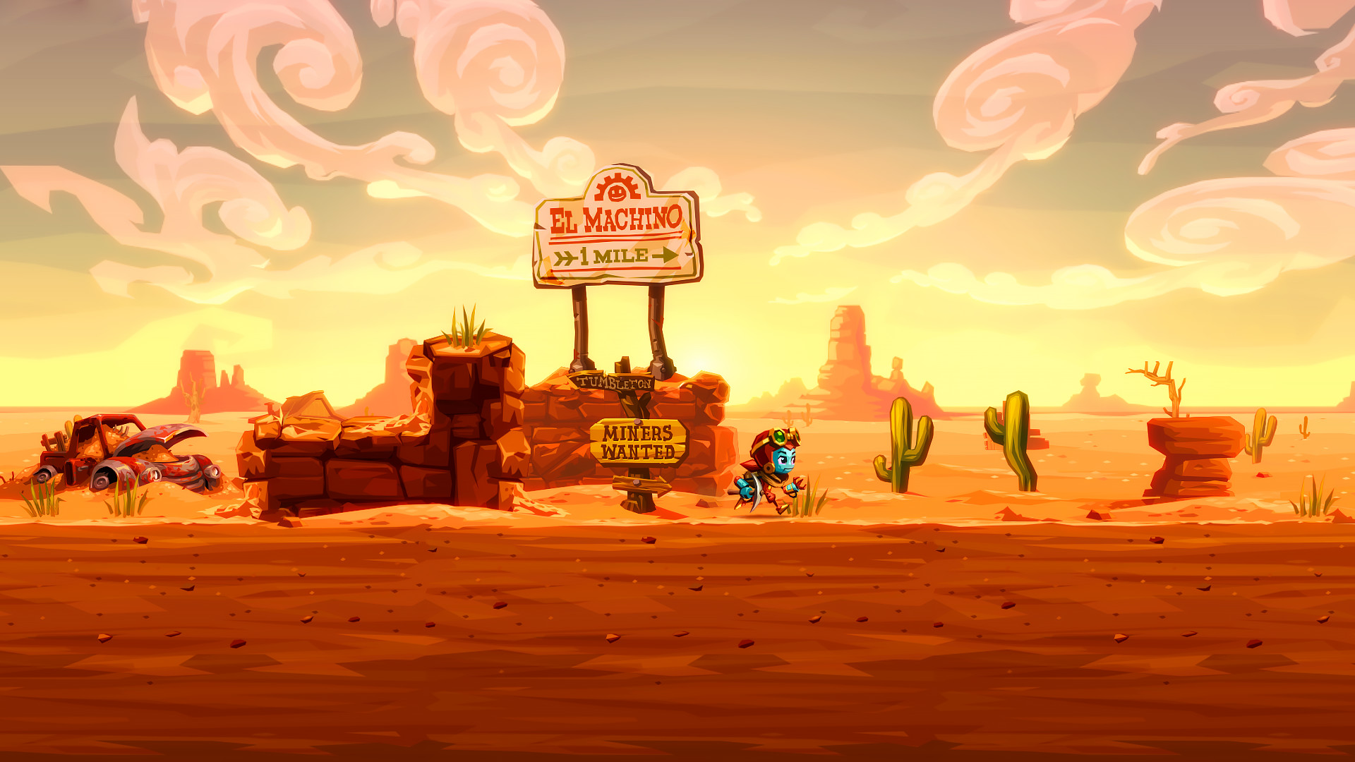 Save 80% on SteamWorld Dig 2 on Steam