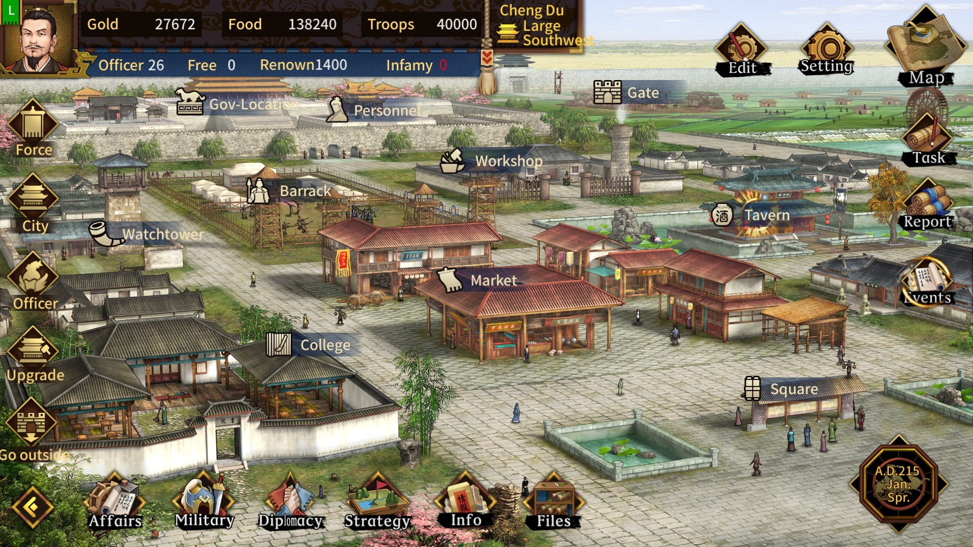 Three Kingdoms Game