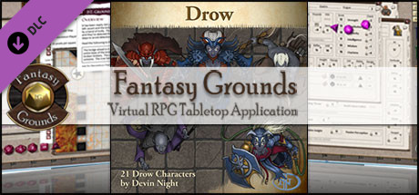 Fantasy Grounds - Drow (Token Pack) on Steam