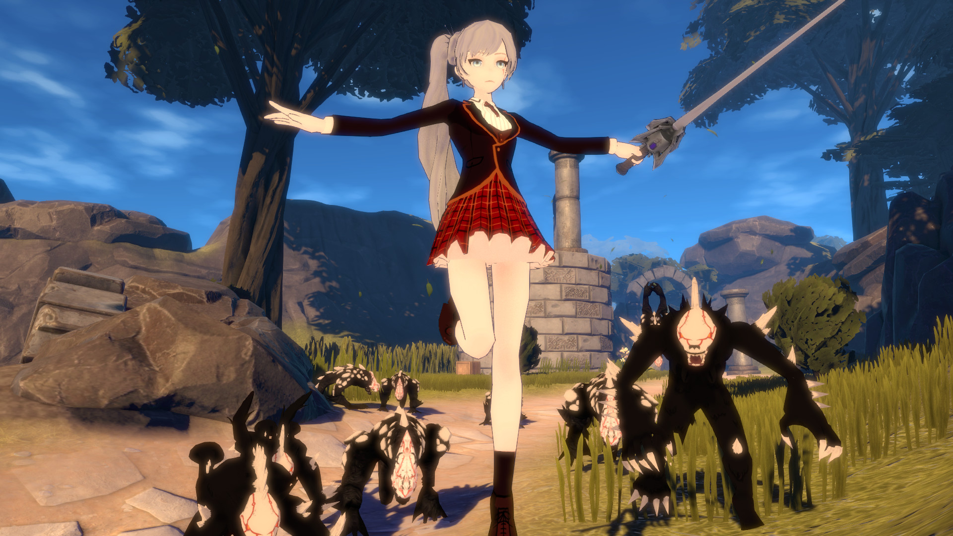 RWBY: Grimm Eclipse - Team RWBY Beacon Academy Costume Pack on Steam