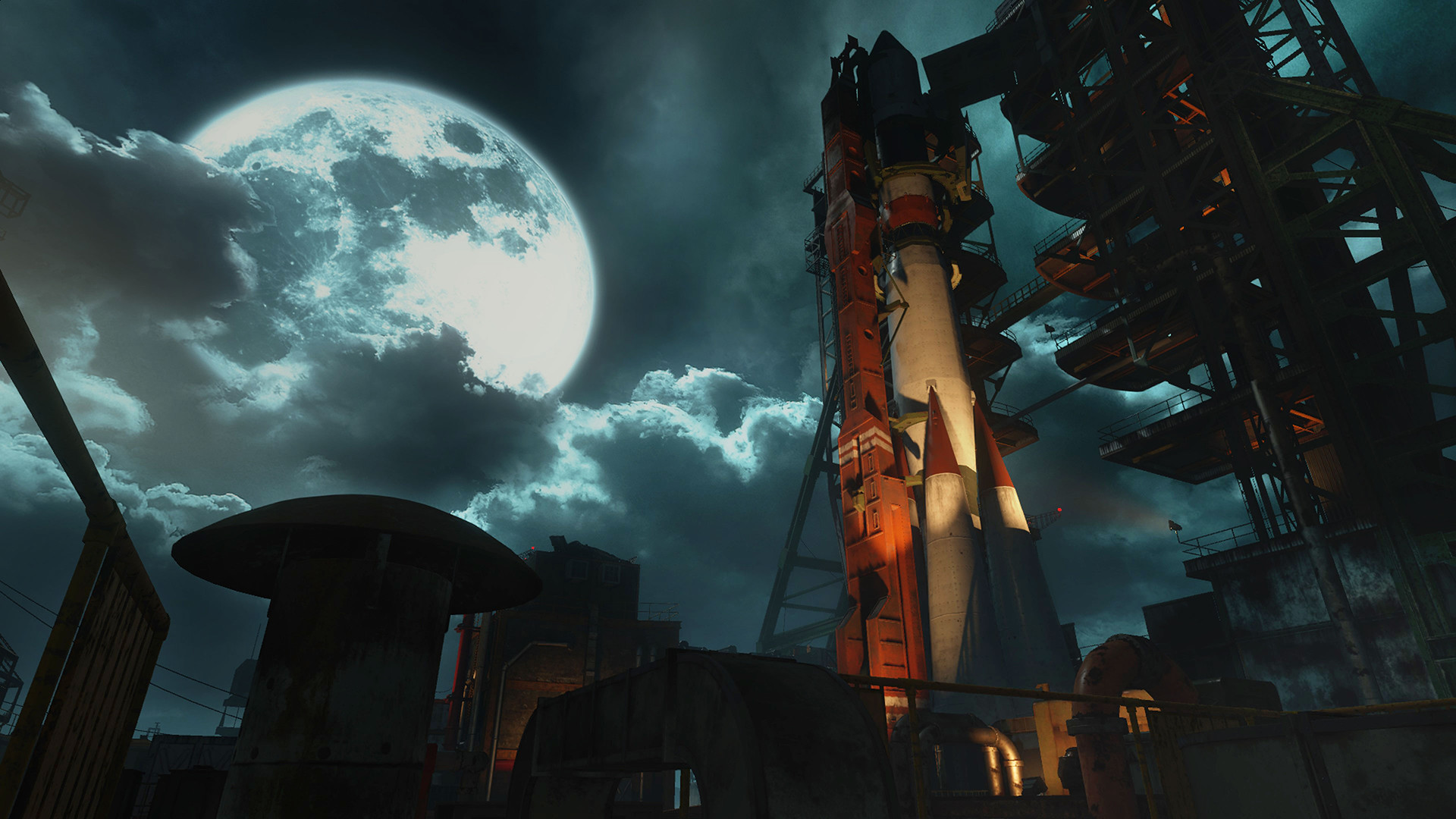 Call Of Duty Black Ops Zombies Moon Wallpaper