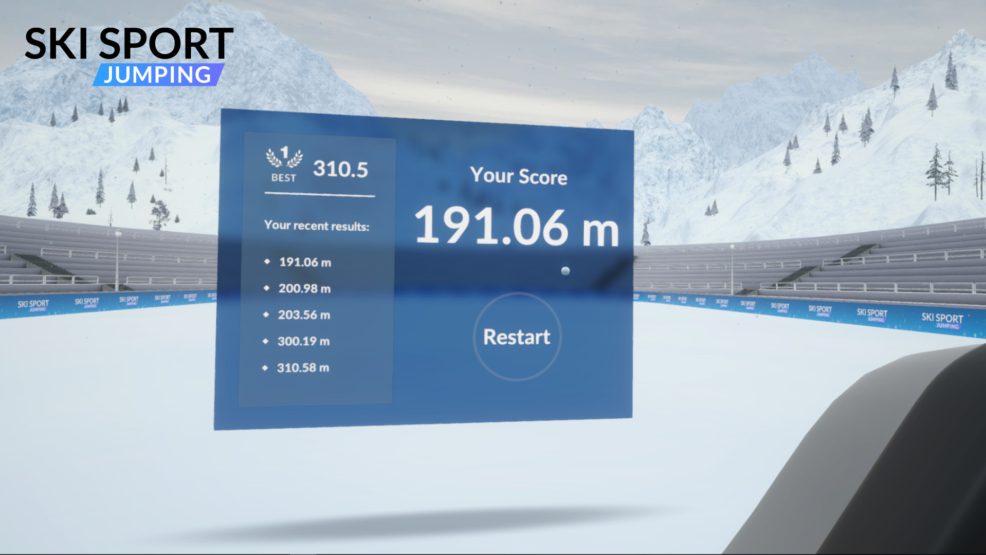 Ski Sport: Jumping VR on Steam