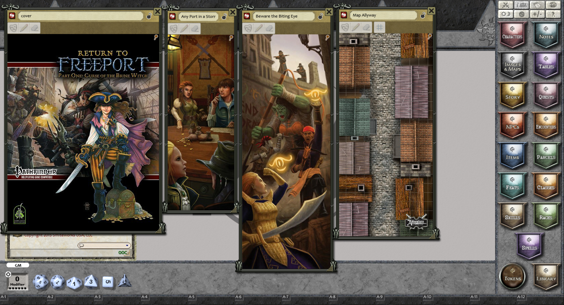 Fantasy Grounds - Return to Freeport, Part One: Curse of the Brine ...