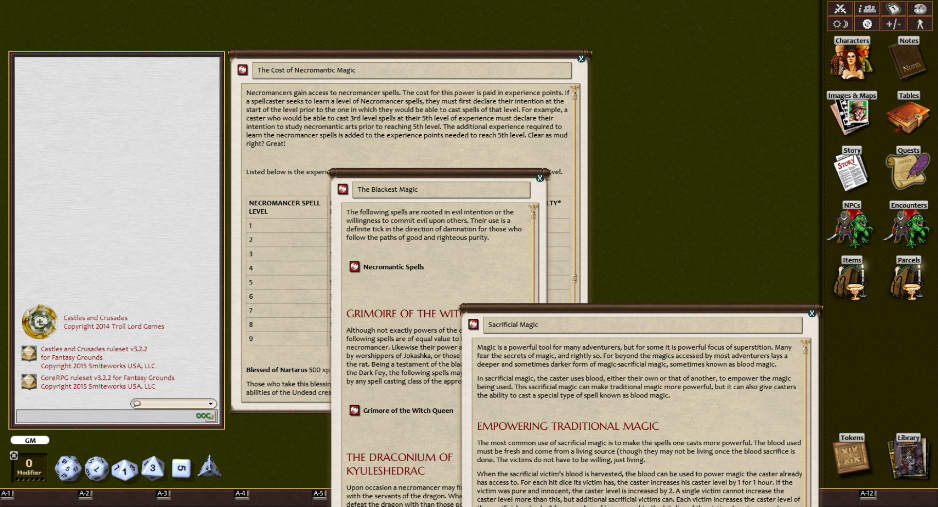 Fantasy Grounds - The Black Libram of Natarus (Castles & Crusades) on Steam