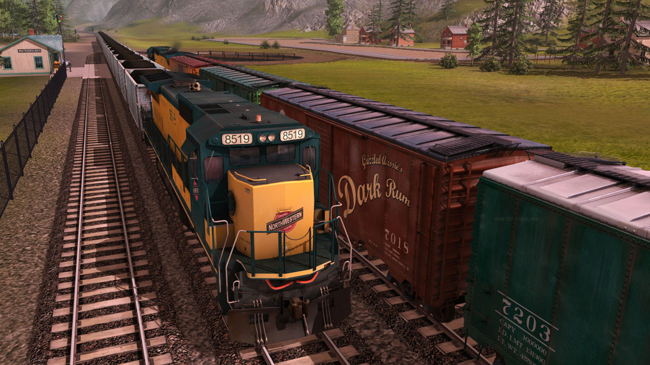 Trainz 2019 DLC: Chicago & North Western GE C40-8 Steam'de