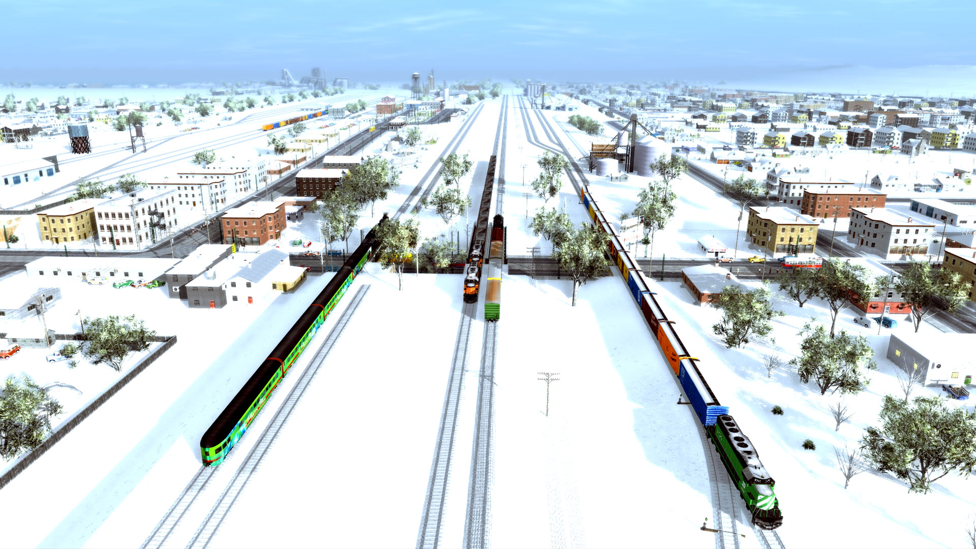 Trainz 2019 DLC: Season Town Northern Rail Road Route Steamissä