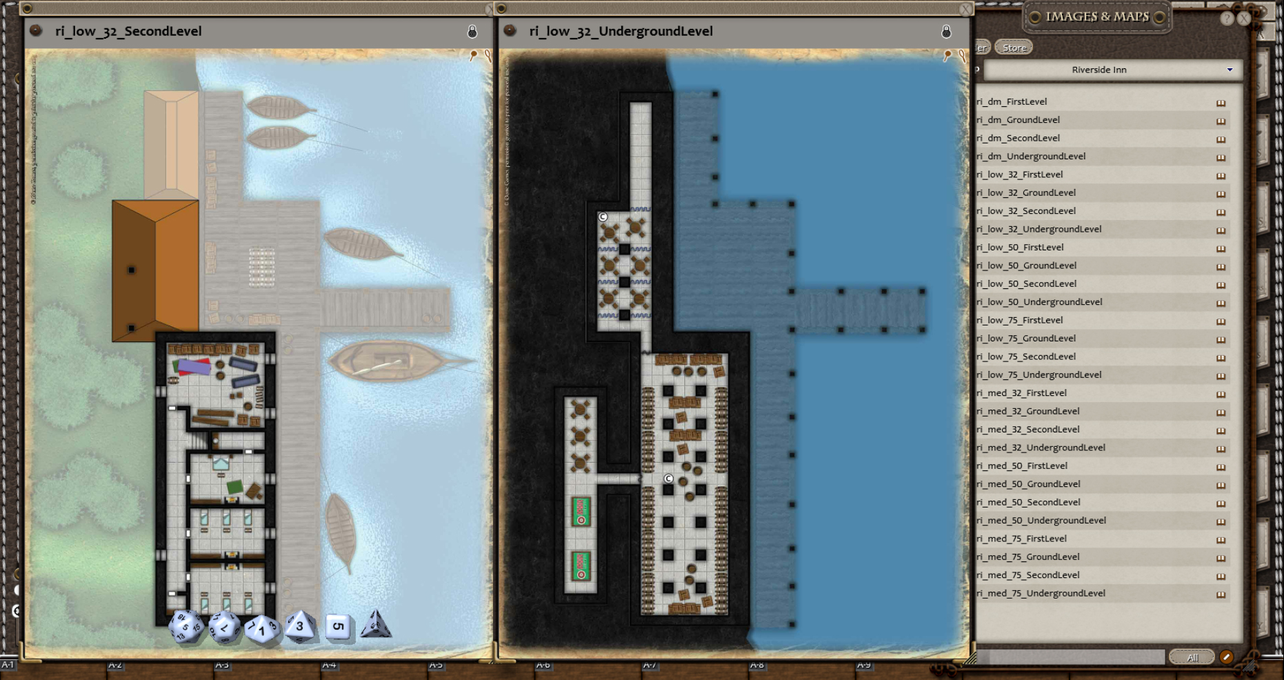 Fantasy Grounds - 0one's Colorprints #2: Riverside Inn (Map Pack) on Steam