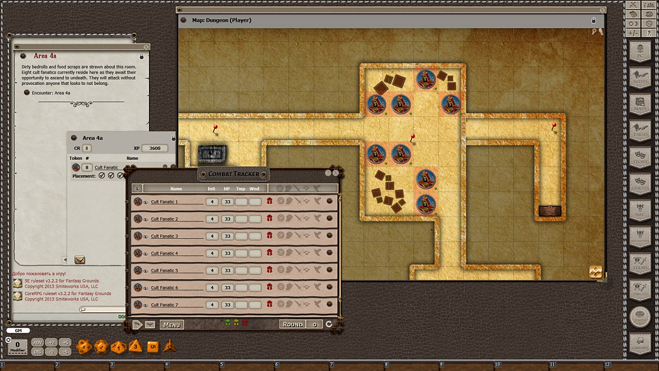 Fantasy Grounds - 5E Mini-Dungeon #021: Daenyr’s Return (5E) di Steam
