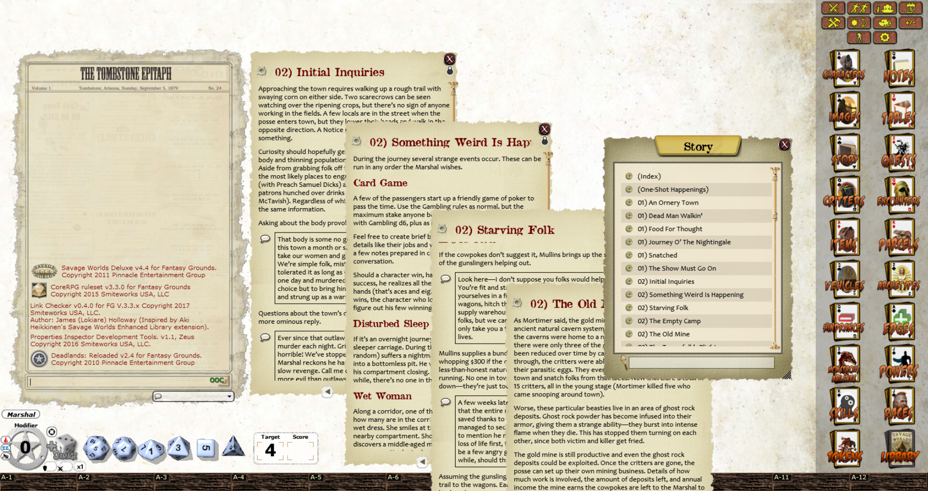 Fantasy Grounds - Deadlands Reloaded: Saddle Sore (Savage Worlds) on Steam