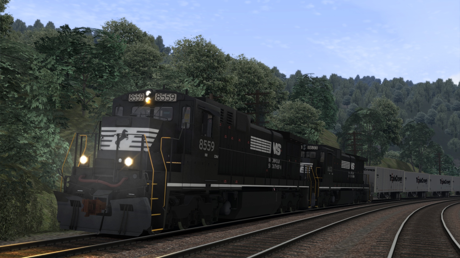 Train Simulator: Norfolk Southern C39-8 Loco Add-On on Steam