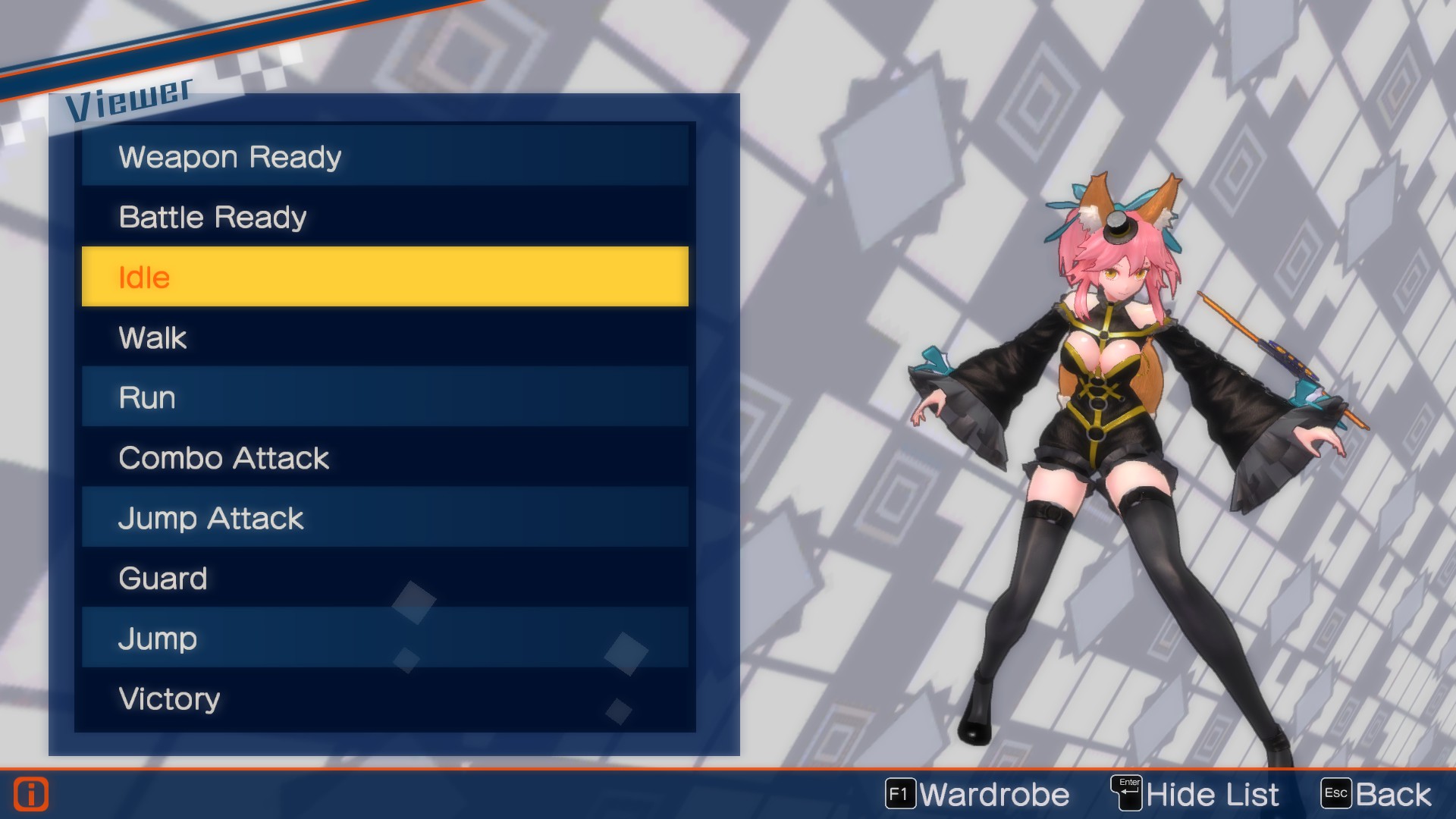 Fate/EXTELLA - Sable Mage Outfit on Steam