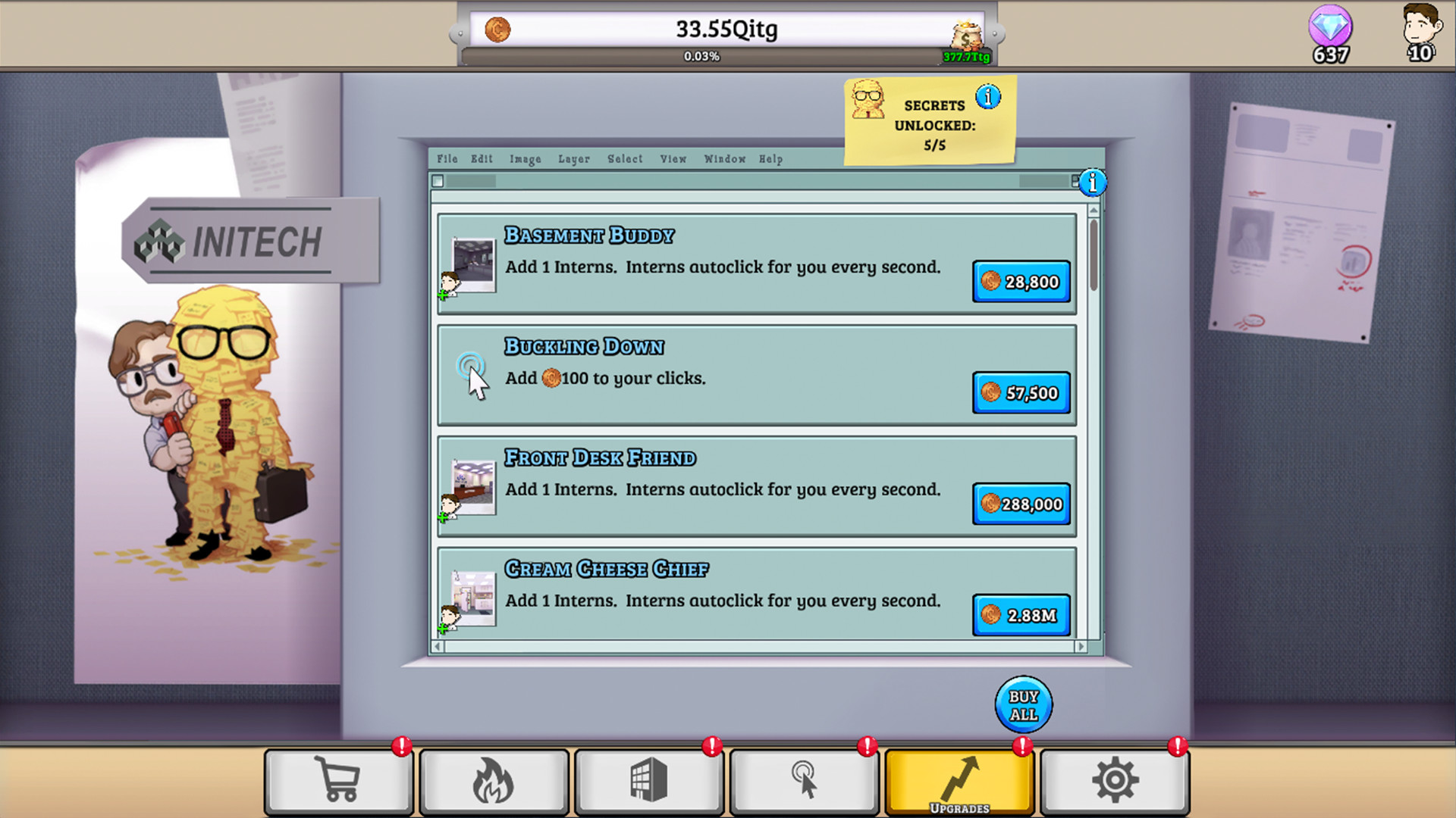 Office Space: Idle Profits on Steam