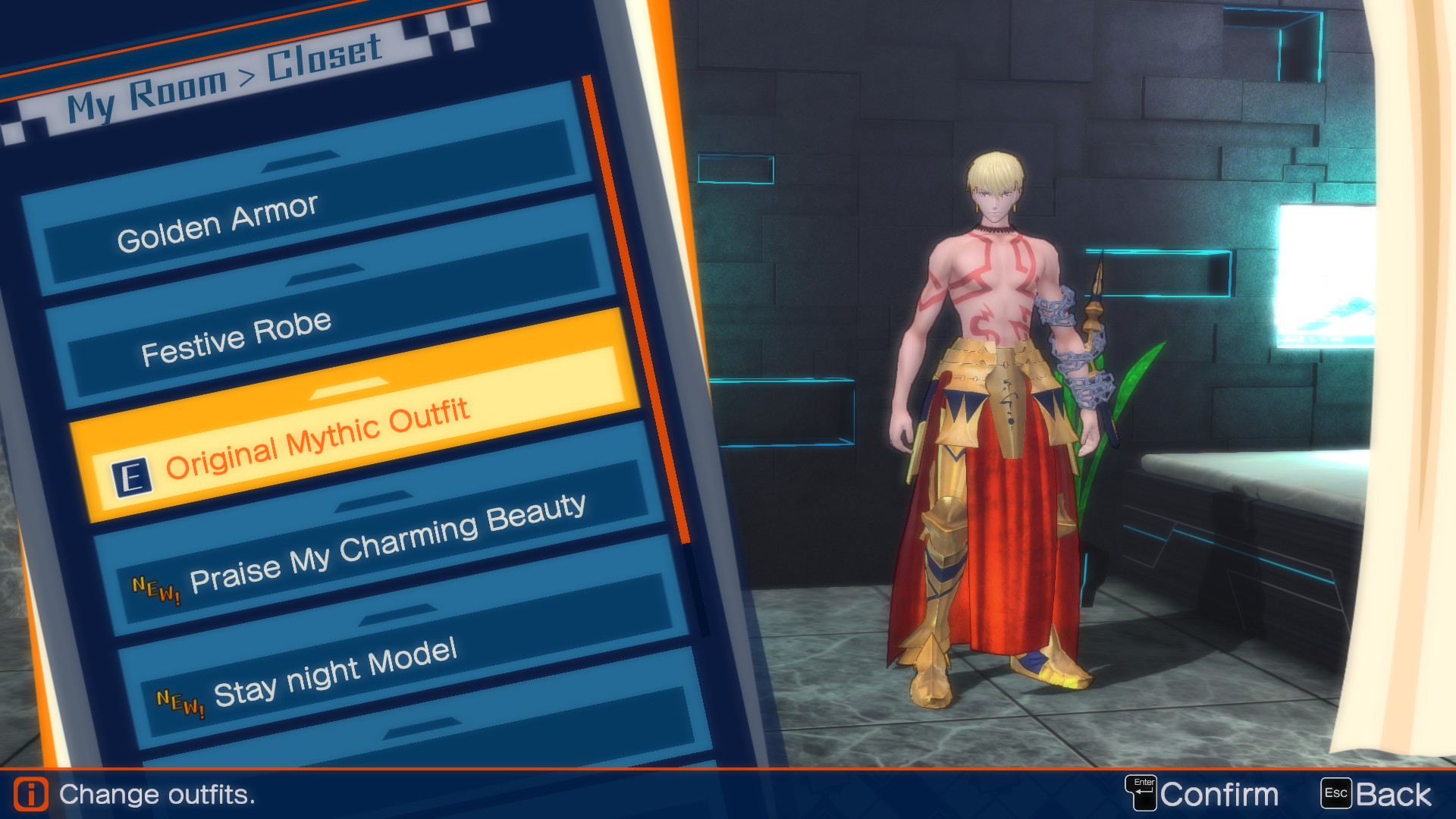 Fate/EXTELLA - Original Mythic Outfit on Steam