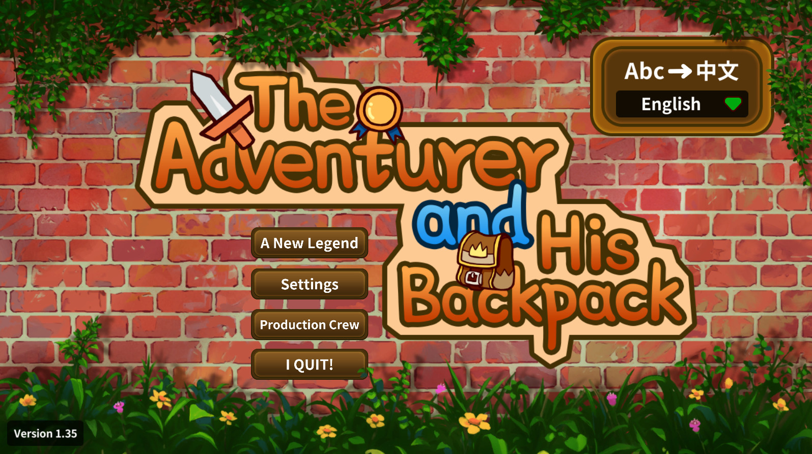 The Adventurer and His Backpack on Steam