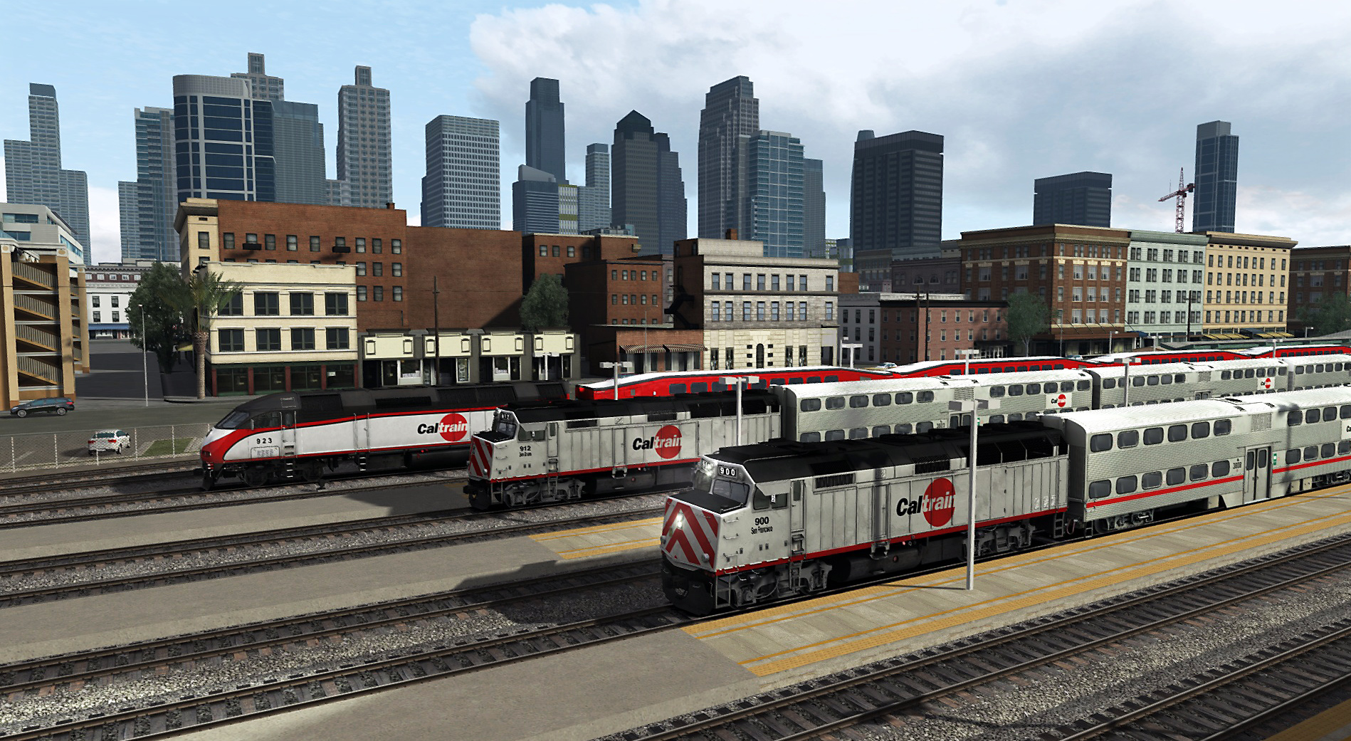 Train Simulator: Peninsula Corridor: San Francisco - Gilroy Route Add ...