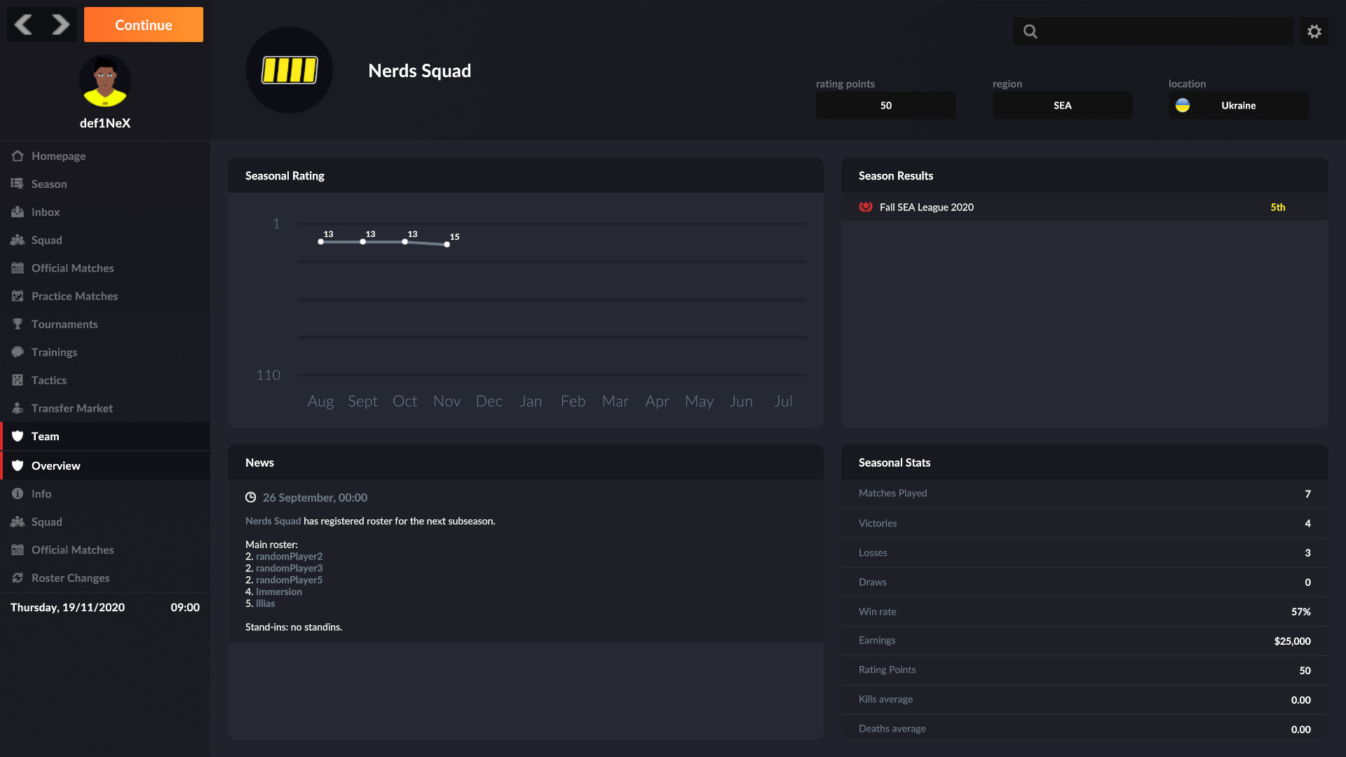 eSports Manager on Steam